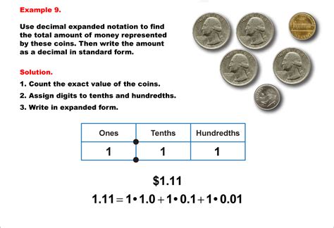 math example decimal concepts writing decimals in expanded form example 9 media4math