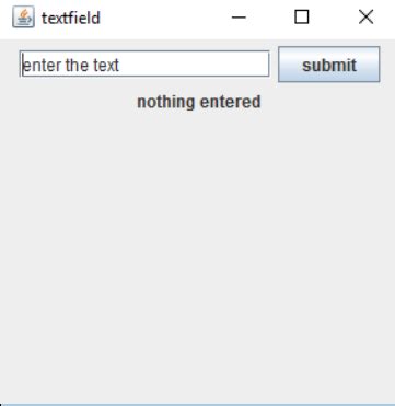 Java Swing How To Implement Text Fields With Temporary Placeholder