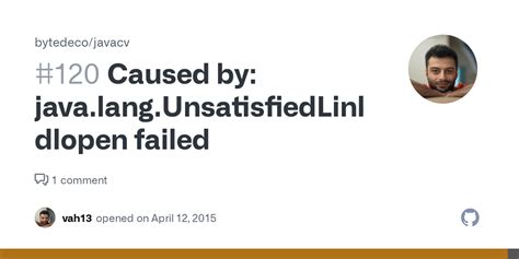 Caused By Java Lang UnsatisfiedLinkError Dlopen Failed Issue 120