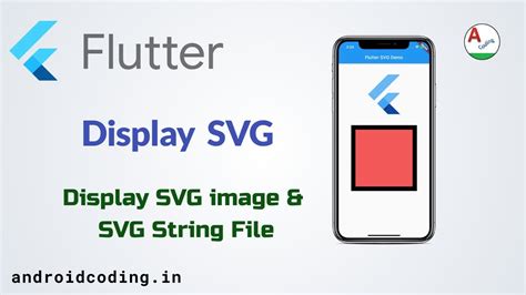 Flutter SVG Image String File Implementation