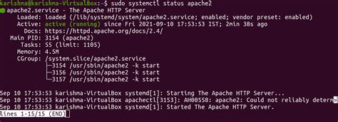 Restart Apache Ubuntu Javatpoint