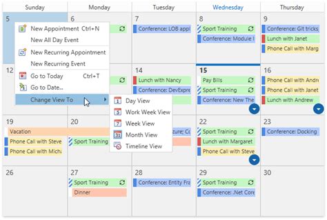 scheduler wpf controls devexpress documentation