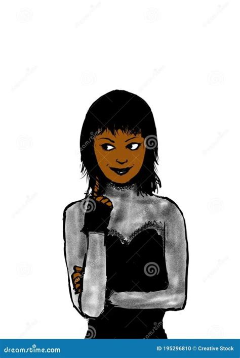 Black Ebo Y Girl Playing With Her Boobs No Face