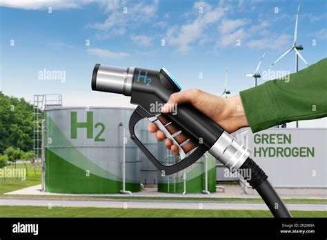 Green Hydrogen Factory Concept Hydrogen Production From Renewable