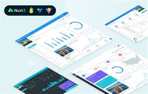 NuxtJs Templates Themes By WrapPixel