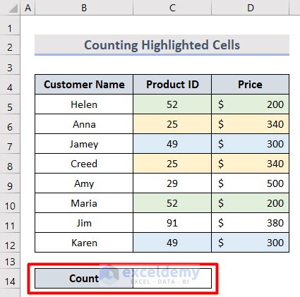 How To Select Highlighted Cells In Excel 4 Easy Methods