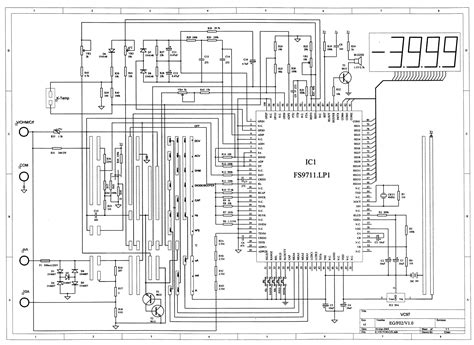 Мультиметр dt 830b схема электрическая принципиальная