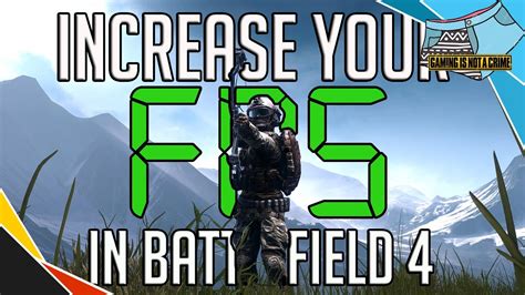 Increase Your Battlefield 4 FPS Dramatically Works On The Most BASIC