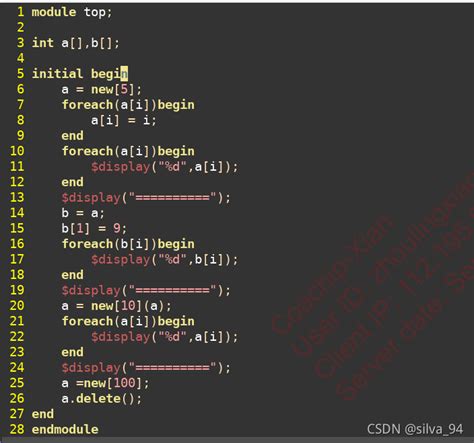 system verilog基础知识总结与复习 数组、队列、数据结构） systemverilog基础 silva 94的博客 csdn博客