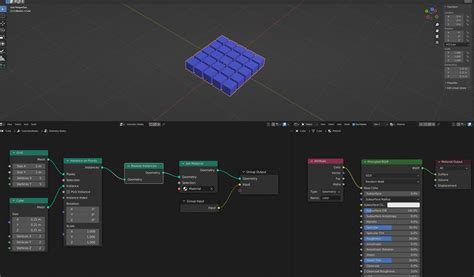 Change Material Of Object Using Geometry Nodes Modifier Values