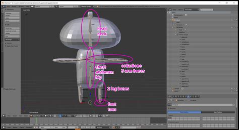 blender and unity manually rigging blender humanoid characters for use with unity mecanim