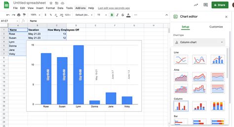 How To Graph Data On Google Sheets At Lucille Fulton Blog