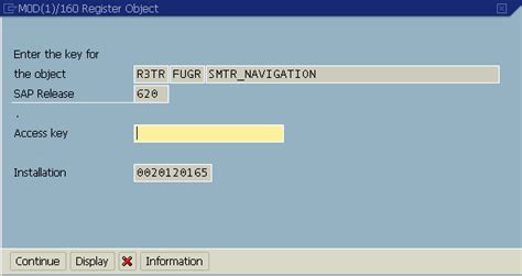 abap developer key check sap function module