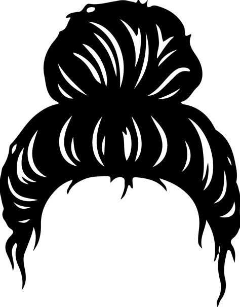 Messy Bun Messy Bun Svg Messy Hair Svg Mom Life Svg Png Inspire Uplift