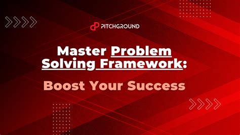 master problem solving framework boost your success