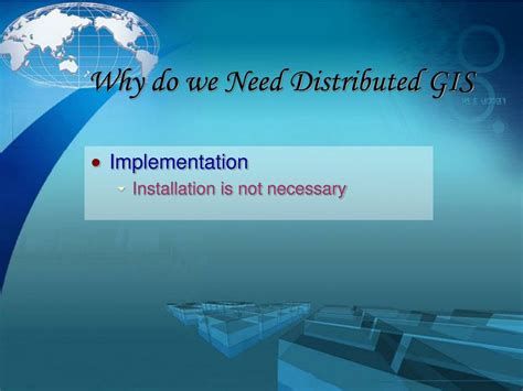 ppt distributed gis technology components applications and future powerpoint presentation