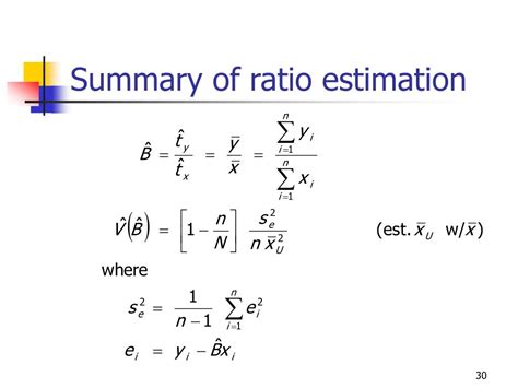 ppt ratio estimation under srs powerpoint presentation free download id 4081628