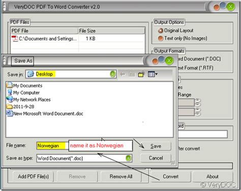 how can i convert a pdf file in norwegian to ms word document verydoc knowledge base