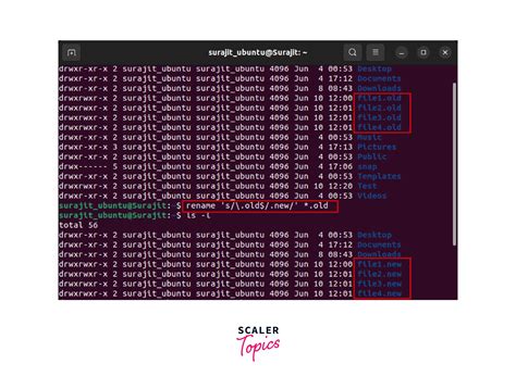 How To Rename A File In Linux Scaler Topics