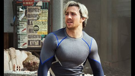 Quicksilver Aaron Taylor Johnson All Scenes Powers The Avengers Age Of Ultron Youtube