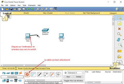 Cisco Packet Tracer Cable Types