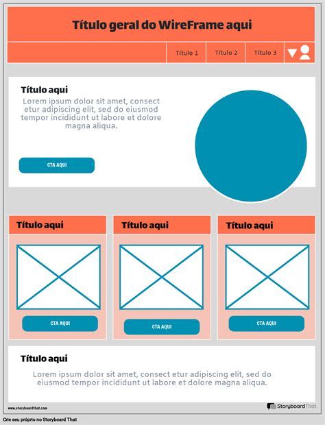 Ferramenta E Exemplos De Wireframe 4 Modelos De Wireframe Gratuitos