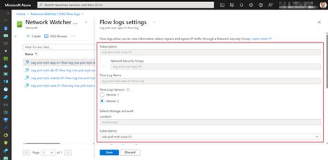 Azure Networking Configure Nsg Flow Logs For All Nsgs In An Azure