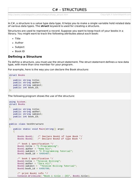 csharp struct pdf pdf class computer programming constructor object oriented programming
