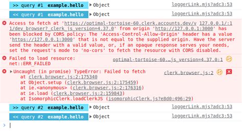 Authentication Clerk Dev Unhandled Runtime Error TypeError Failed
