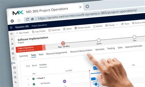 Microsoft Dynamics 365 Project Operations ProMX Microsoft Partner