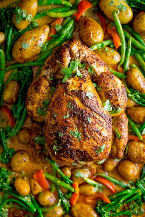 Curry Roast Chicken Nickys Kitchen Sanctuary