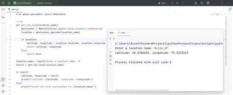 2 Easy Python Codes To Access Latitude Longitude Console Flare Blog
