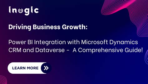 Driving Business Growth Power BI Integration With Microsoft Dynamics