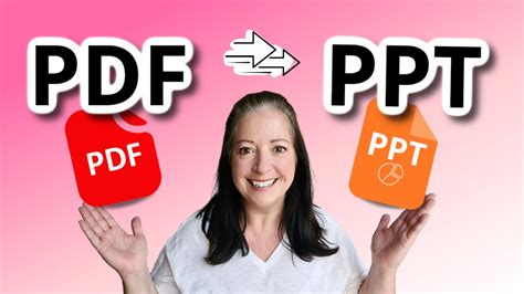 convert pdf into powerpoint in 5 easy steps youtube