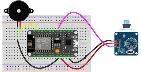 Esp8266 Touch Sensor Piezo Buzzer Esp8266 Tutorial