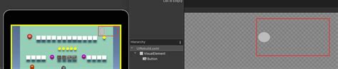 user interface unity ui toolkit doesn t match the game stack overflow
