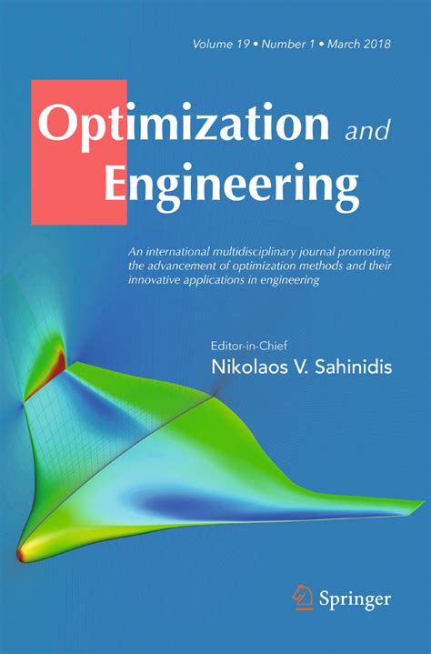 Mixed Integer Nonlinear Programming 2018 Optimization And Engineering