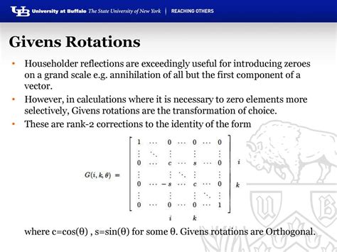 matrix computation chapter 5 orthogonalization and least squares ppt download