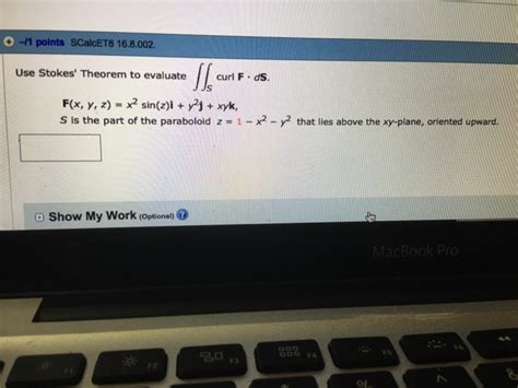 solved use stokes theorem to evaluate double integral s