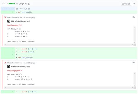 GitHub Pytest Dev Pytest Github Actions Annotate Failures Pytest