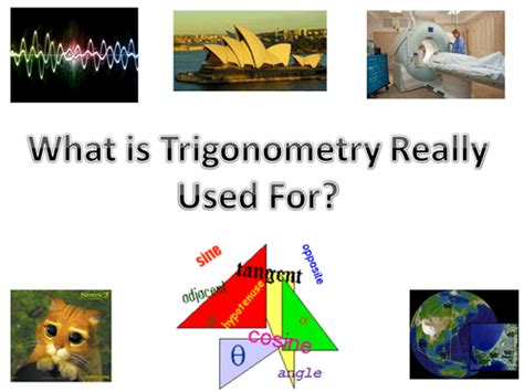uses of trigonometry in real life teaching resources
