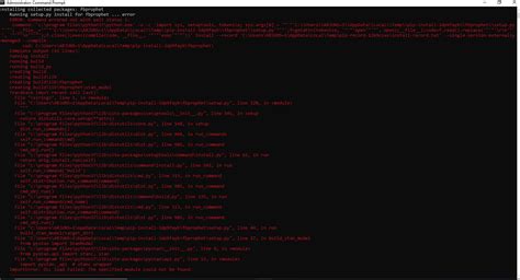 Python 3 X I M Trying To Install Fbprophet Using Pip On Windows10 And