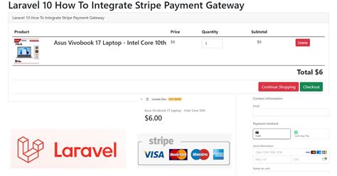 laravel 10 how to integrate stripe payment gateway tutorial101