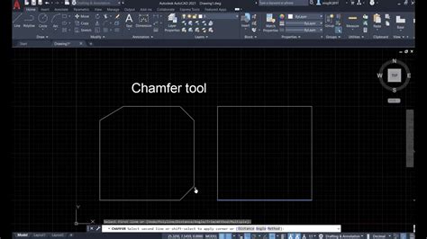 How To Use Chamfer In Autocad 2021 Printable Online