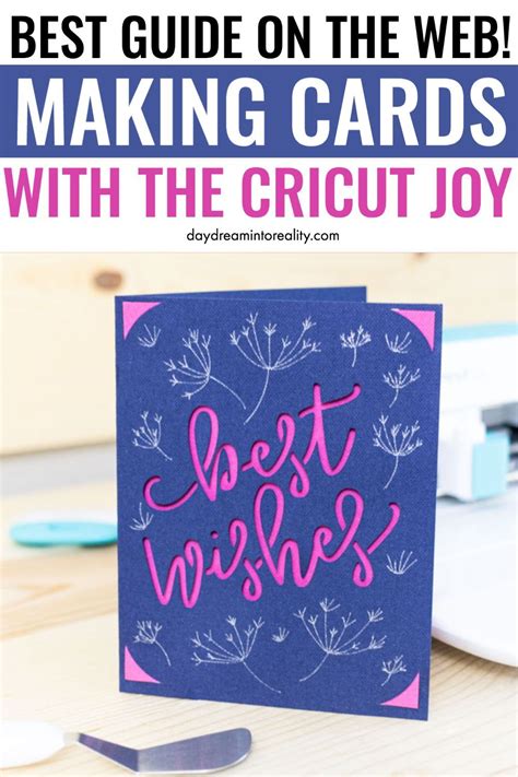 How To Make Cards With The Cricut Joy And The Card Mat Artofit