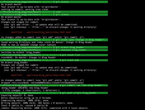 Git Stash Tutorial For Saving Code Changes In Separate Branch With Pics