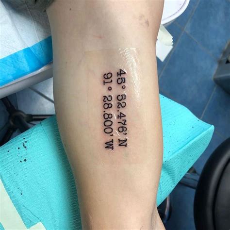 101 Amazing Coordinate Tattoo Designs You Need To See Outsons Men