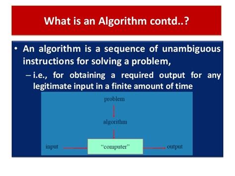 lecture 2 role of algorithms in computing