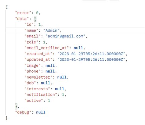 Json Dio Package Header Authorization Token Details Print Flutter Stack Overflow