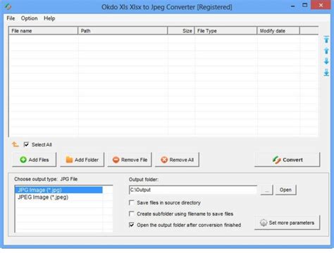 Okdo XLS XLSX To JPEG Converter XLS To XLS To JPEG XLSX To